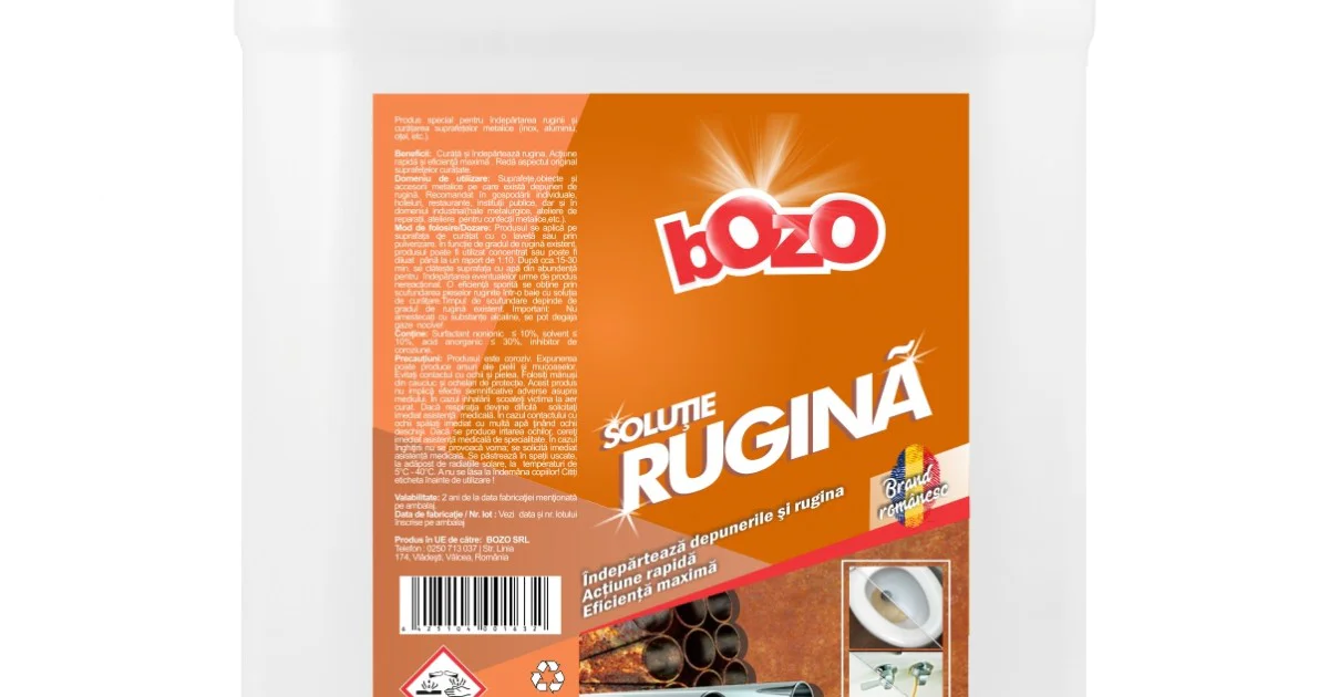 Produse HoReCa - Bozo Solutie anti-rugina 5kg